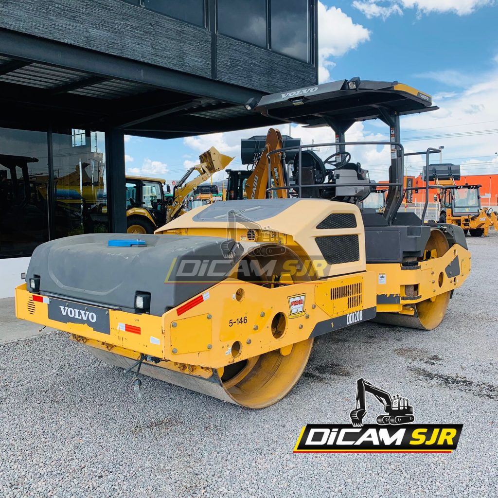 Rodillo Vibrocompactador Doble Volvo DD120B Año 2014 – 7032 - DICAM ...