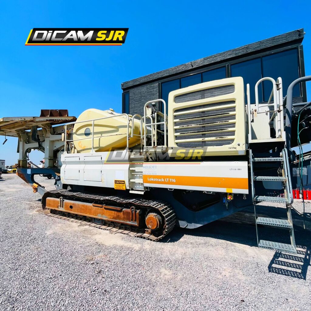 Triturador de Quijada Primario Metso Lokotrack LT116 Año 2012 - 7359 ...