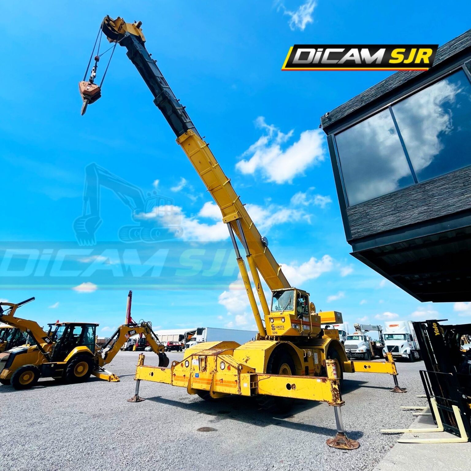 Grúa Todoterreno 45 Ton Grove RT-745 4x4x4 Año 1995 - 1829 - DICAM SERVICES