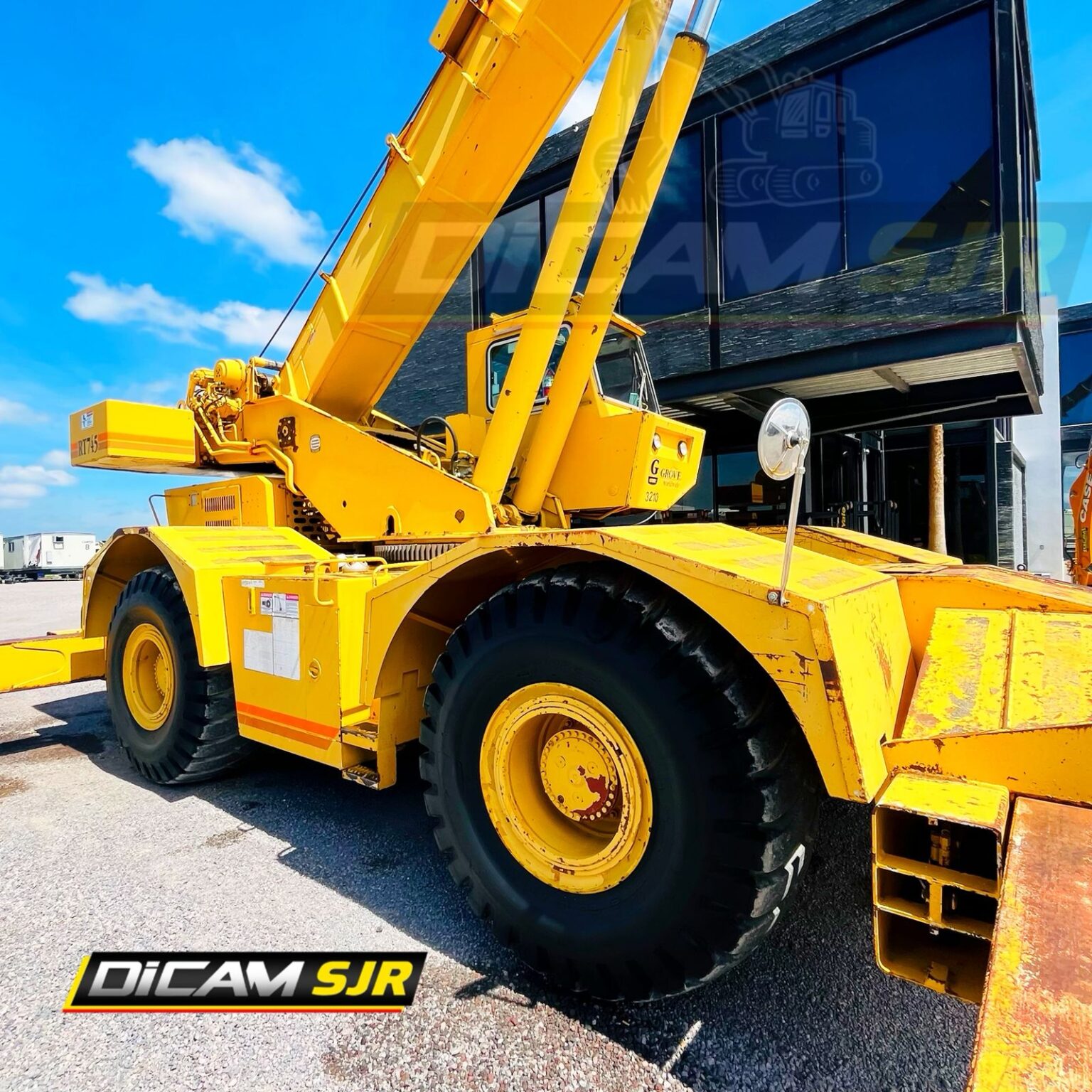 Grúa Todoterreno 45 Ton Grove RT-745 4x4x4 Año 1995 - 1829 - DICAM SERVICES